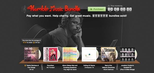 Humble Music Bundle allows you to get great music for whatever price ...