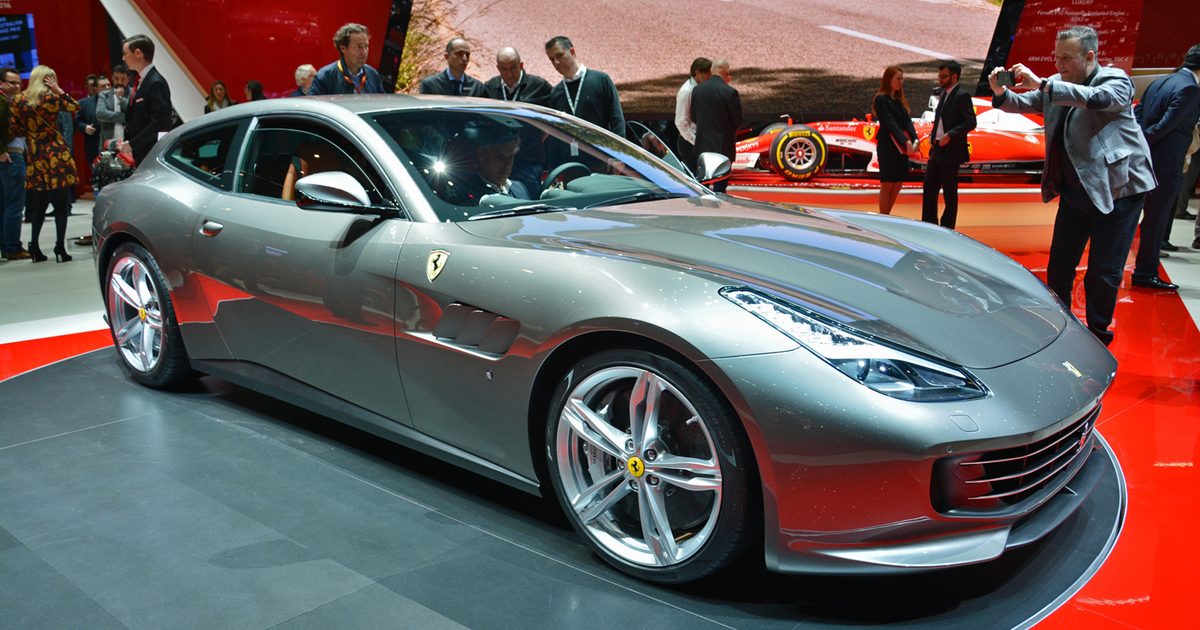 Ferrari’s new GTC4Lusso boasts four-wheel drive, four seats, four-wheel ...