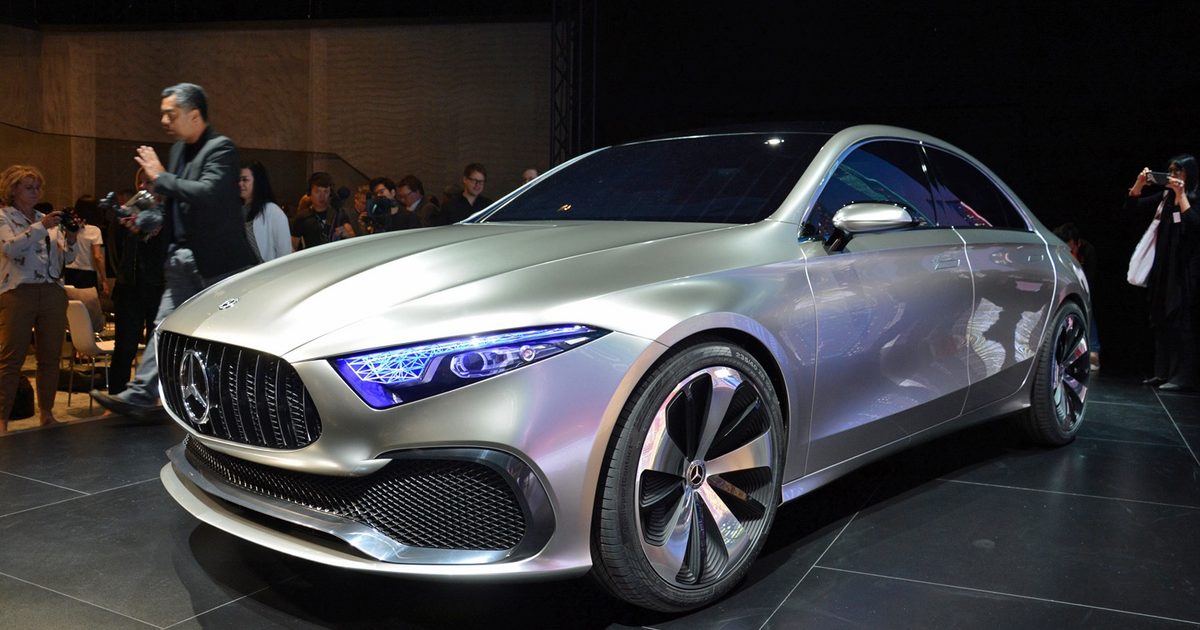 Mercedes gives compact cars a style rethink with its Concept A Sedan ...