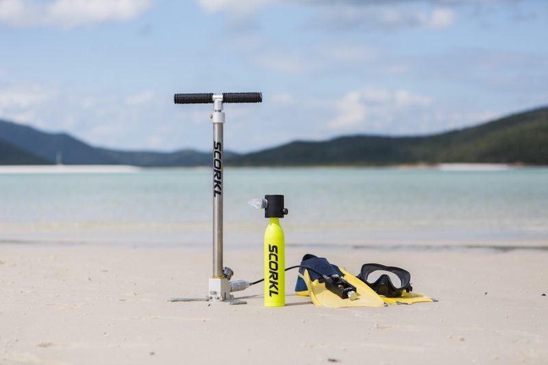 Scorkl takes the best elements of both scuba diving and snorkeling ...