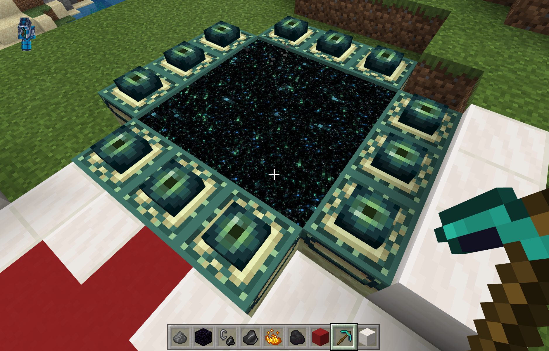 How To Make Minecraft Portals Nether Portal Key Minecraft Mod