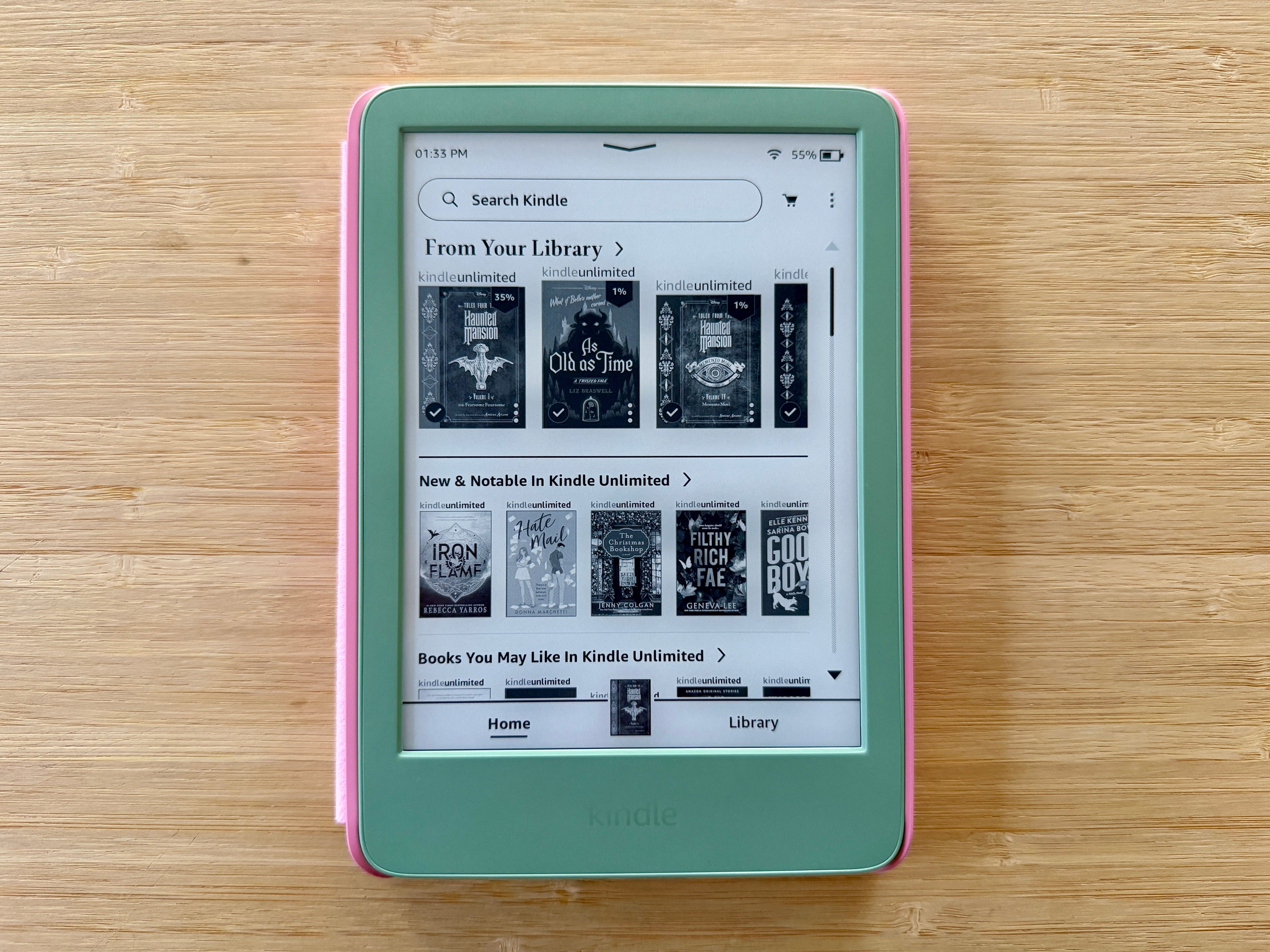 Don't waste your money. The basic Kindle is the only Kindle you need ...