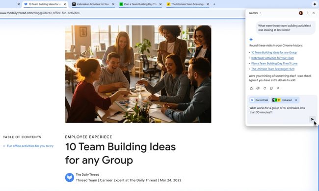 Google turns Chrome into a native AI browser with Gemini-powered tools ...