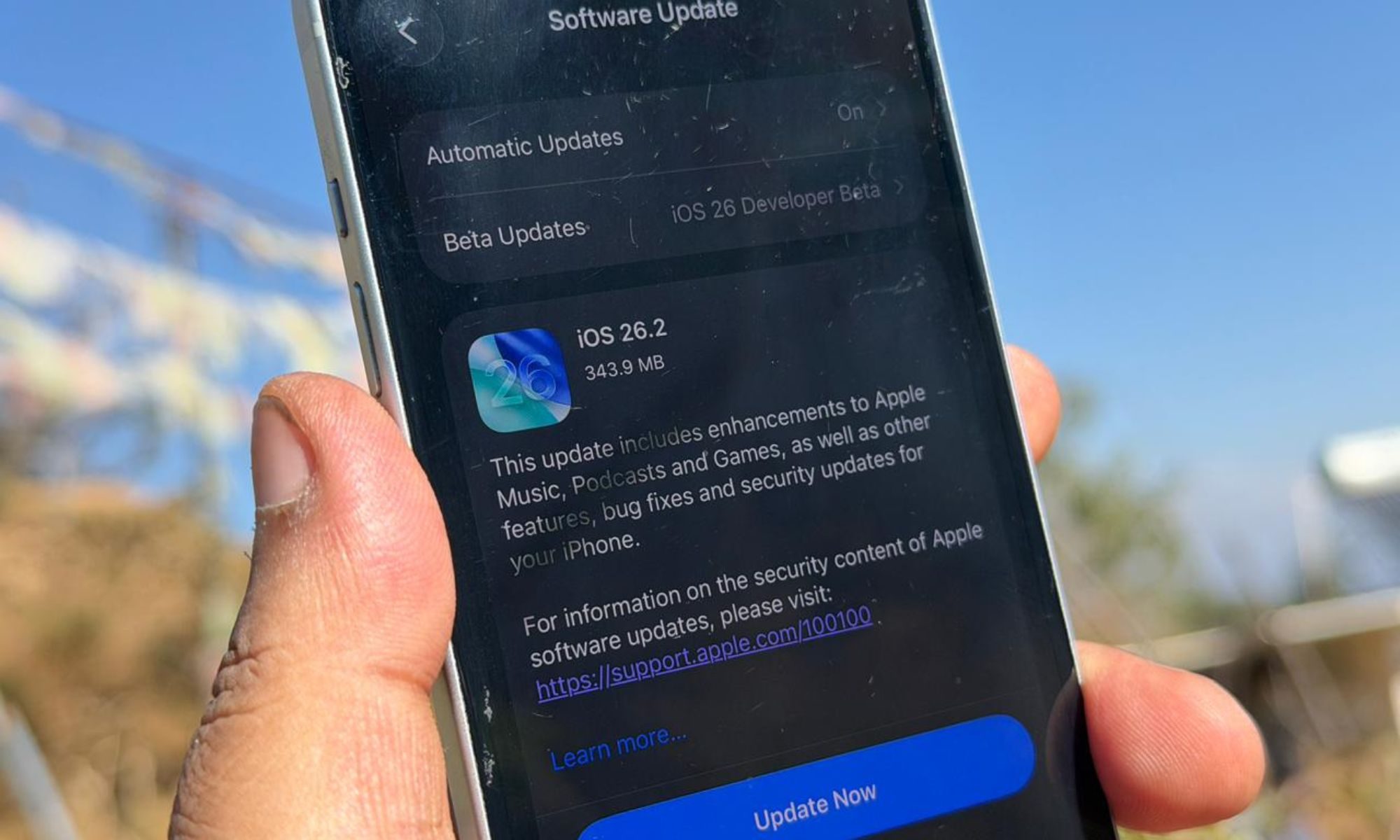 iOS 26.2 adds a new screen flash option to make notifications harder to ...