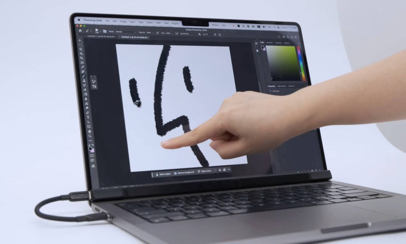 This snap-on accessory brings touch to your MacBook without breaking ...