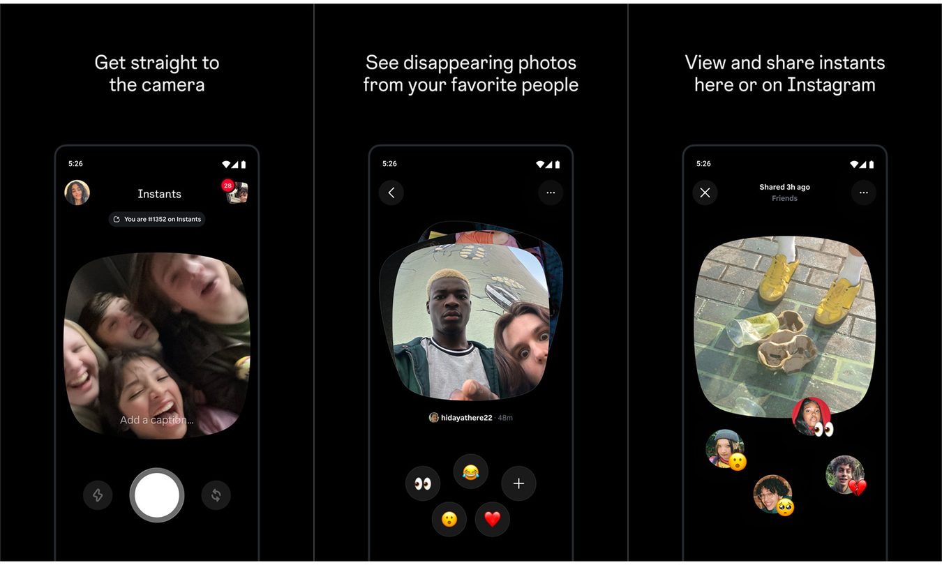 Instagram’s new Instants app is basically Snapchat all over again ...