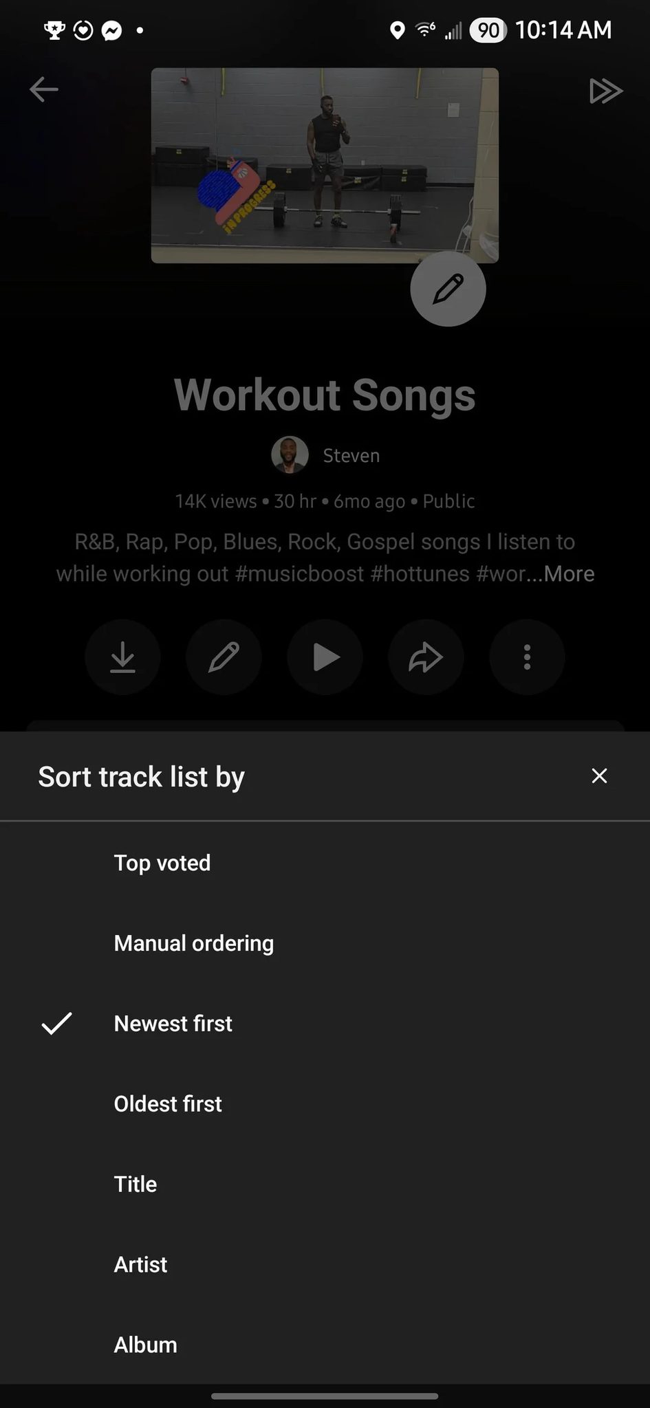 YouTube Music playlists are getting new sorting options, and it's about ...