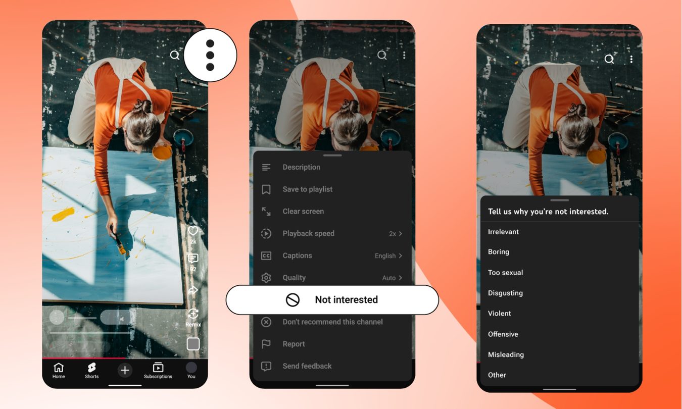 YouTube Shorts is getting 2x speed and a cleaner view, but it’s also ...