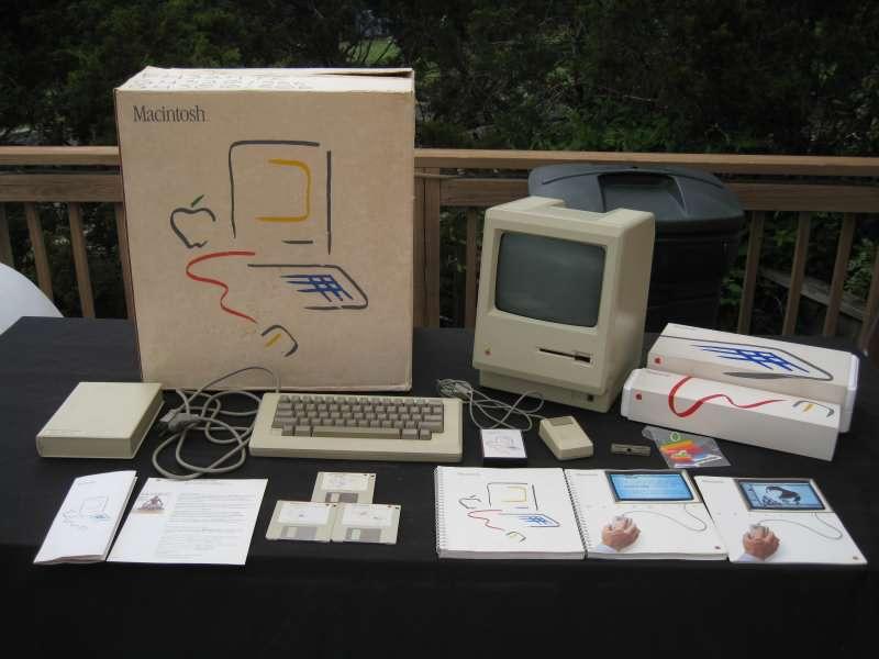 Want a complete set of the original Macintosh computer? Try eBay ...