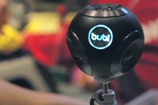 Bublcam is a small 360-degree camera that records all around you ...
