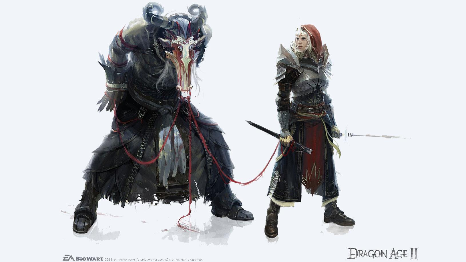 Dragon Age Inquisition Qunari Concept Art