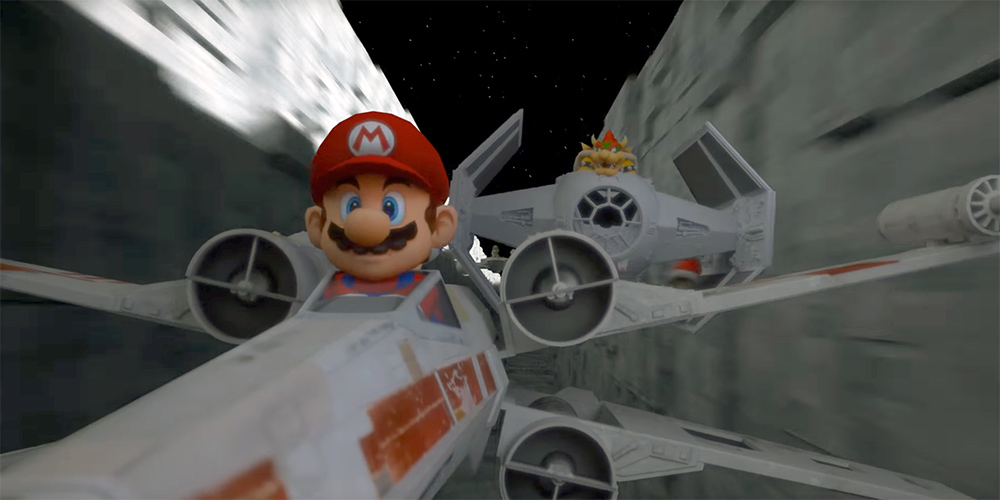 Mario Kart and Star Wars Collide in Star Kart Fan Mashup | Digital Trends
