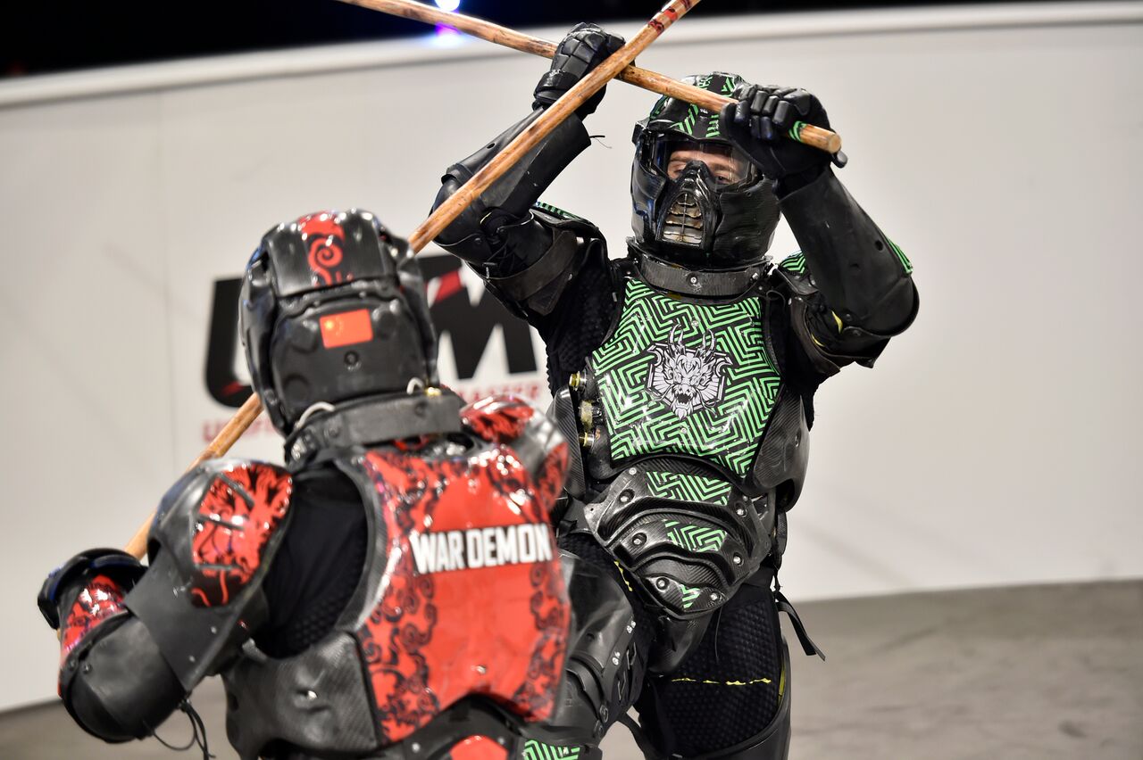 Unified Weapons Master Unveils Lorica Mk II Suit | Digital Trends