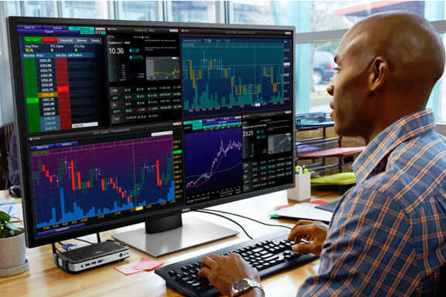 Dell's New Multi-Client Monitor, the P4317Q, Is a Big One | Digital Trends