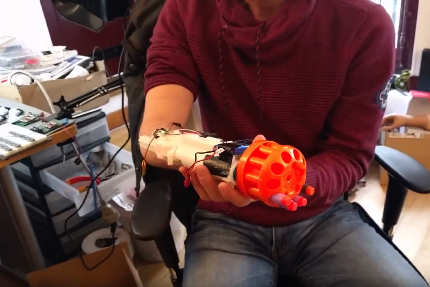 Nerf Gun Prosthetic Is Totally The Most Fun Bionic Hand Ever | Digital ...