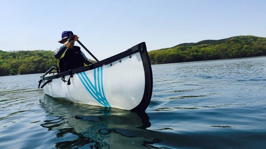 Bring a Canoe Anywhere with this Folding, Portable Design from MyCanoe ...