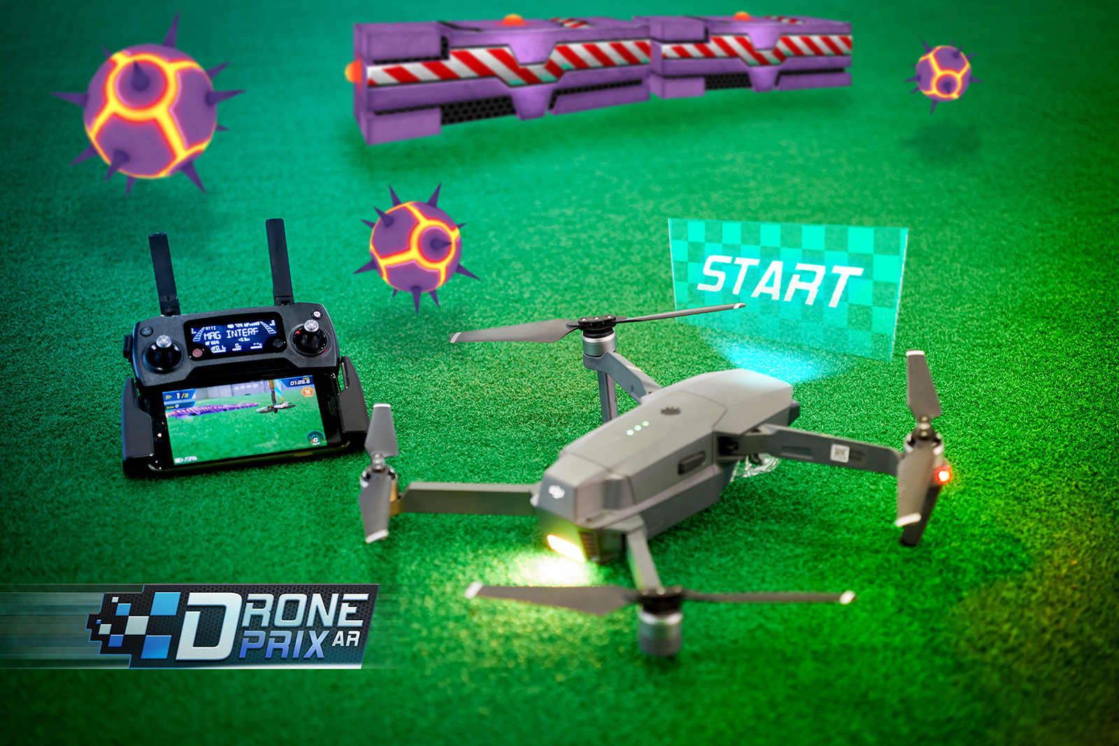Fly A Real Drone In A Virtual Reality Course With DJI's First AR App ...