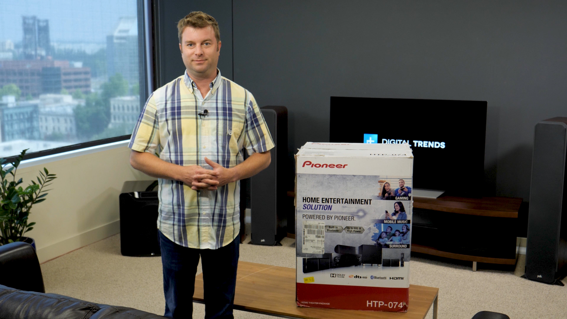 Pioneer HTP-074 HTIB Unboxing and Setup Guide | Video | Digital Trends