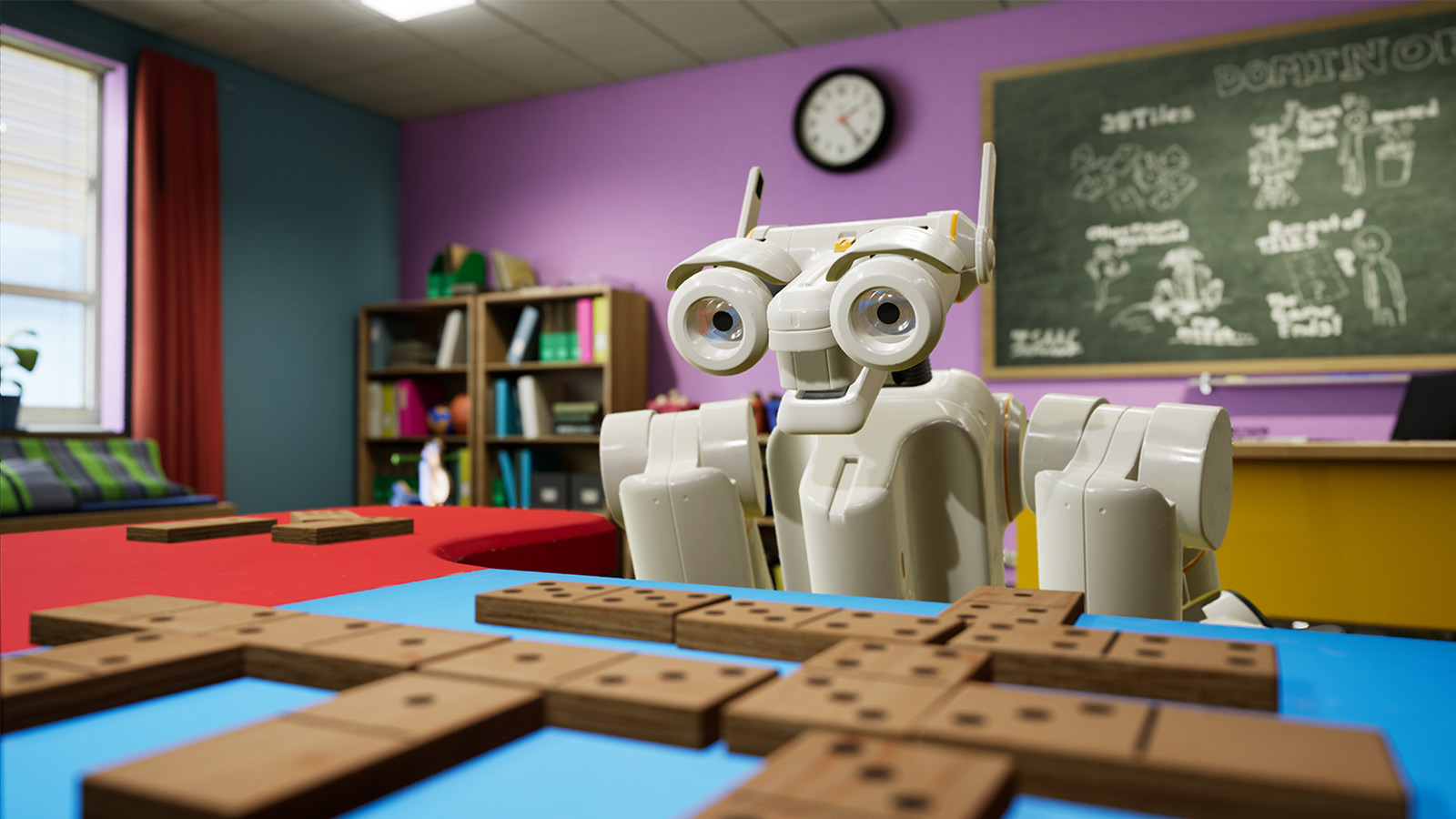 Nvidia's Isaac Will Beat You At Dominoes At SIGGRAPH 2017 | Digital Trends