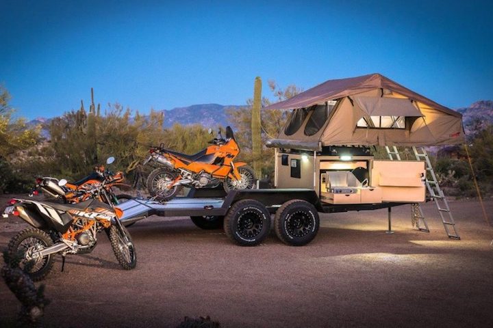 The Turtlebacker Trailer Lets You Go Camping with All of Your Toys ...
