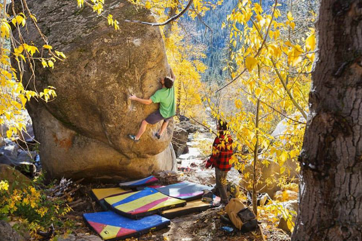 Go Bouldering in the Most Remote Places with the Backcountry Pad ...