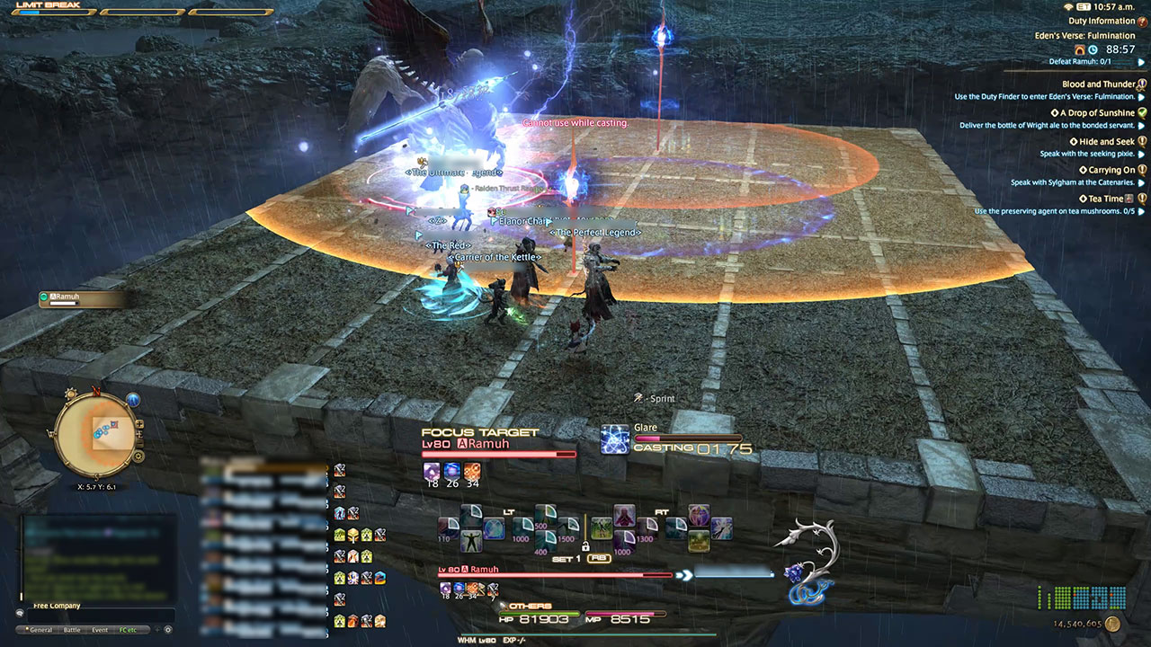 FFXIV E5 Normal Guide: FFXIV Eden's Verse Fulmination | Digital Trends