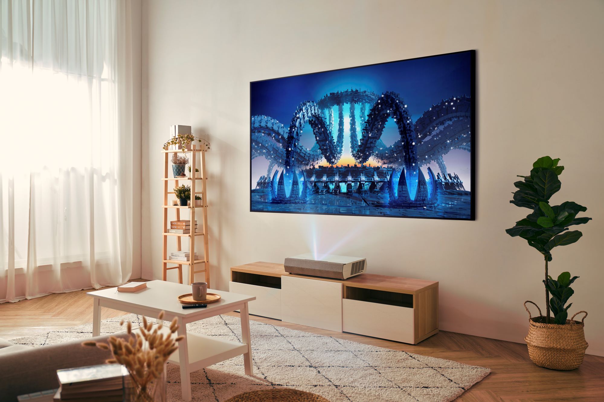 A portable ultra-short throw projector? Optoma has you covered with the ...
