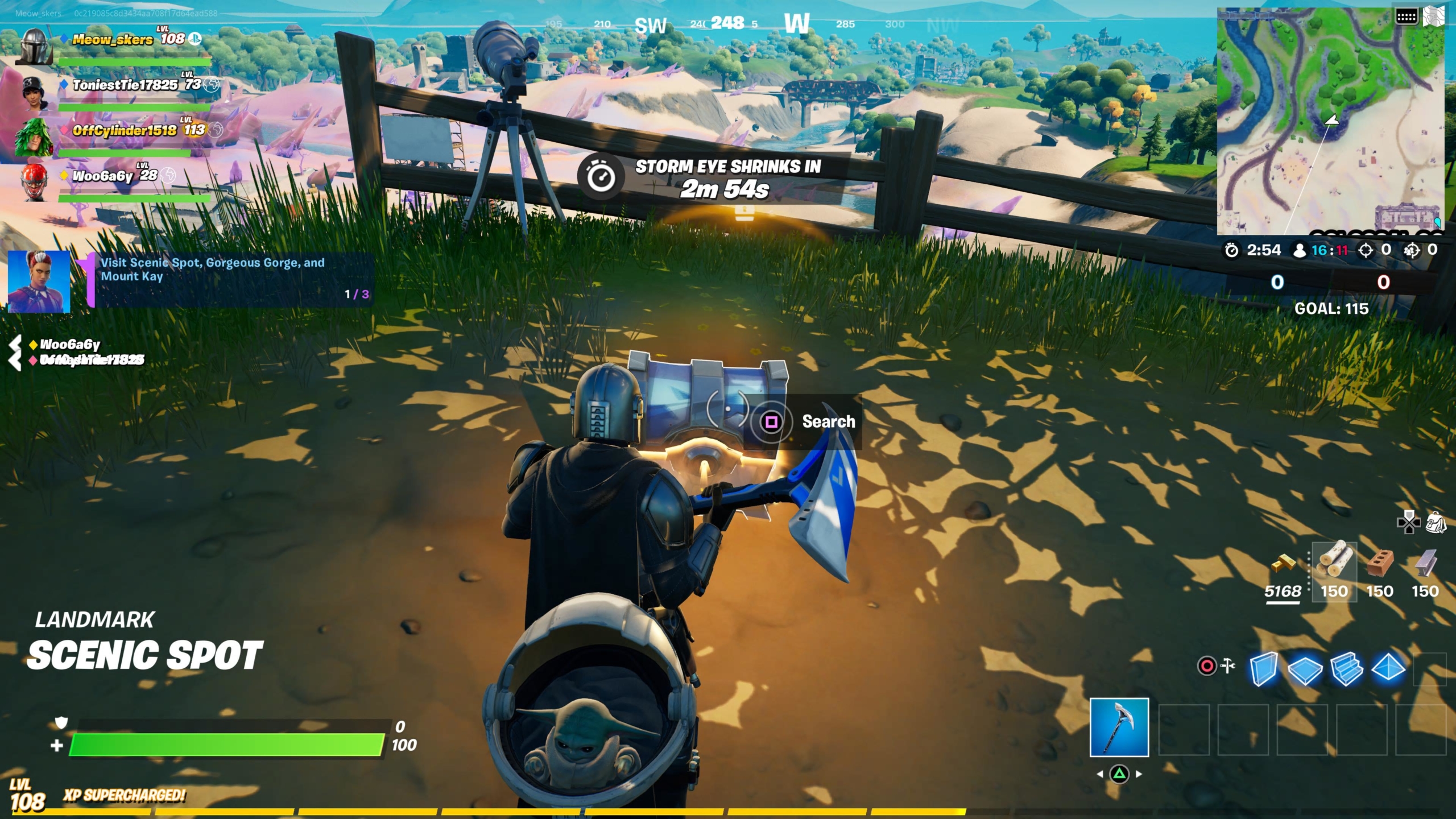 Fortnite Challenge Guide: Visit Scenic Spot, Gorgeous Gorge, and Mount ...