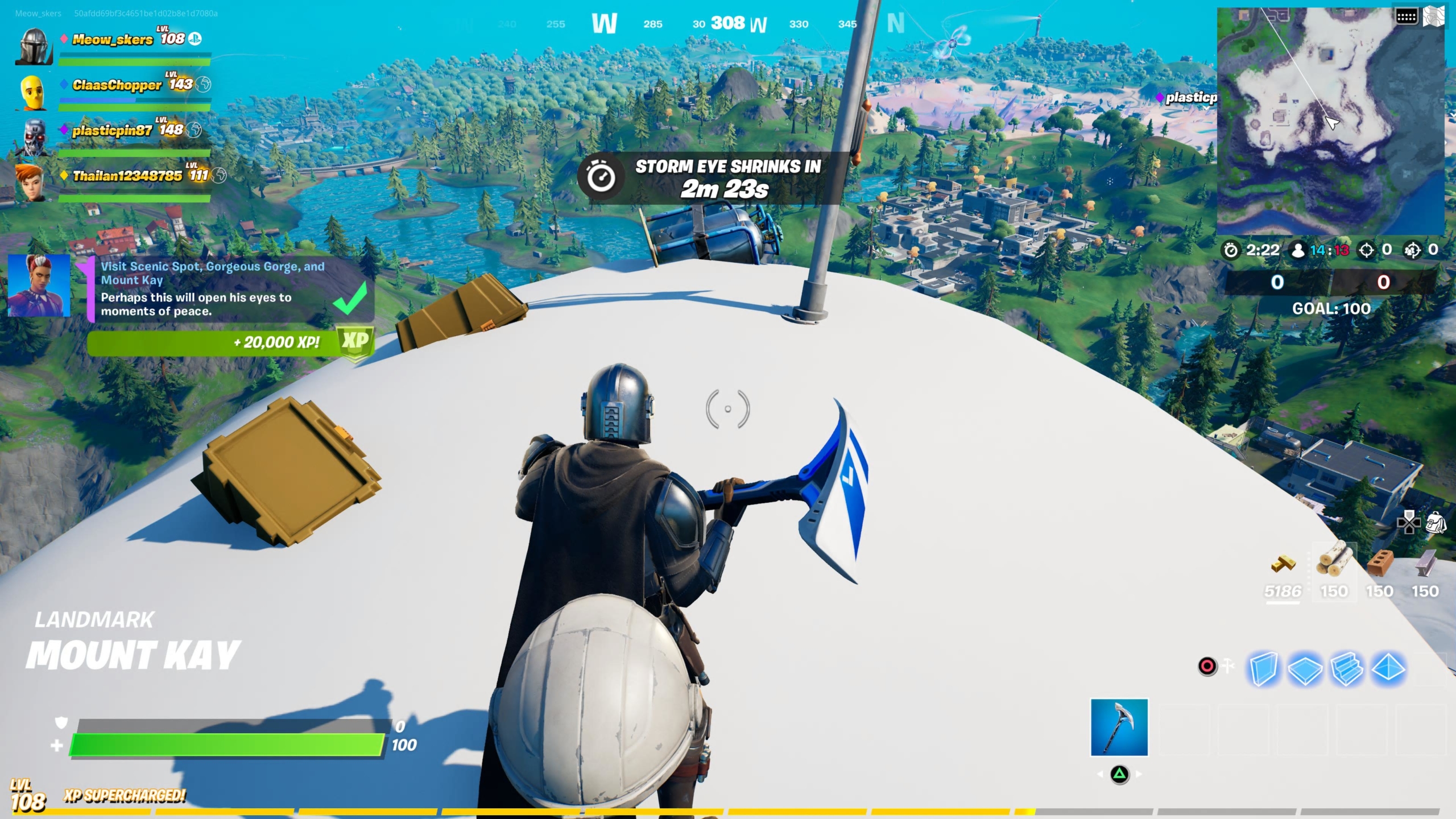 Fortnite Challenge Guide: Visit Scenic Spot, Gorgeous Gorge, and Mount ...
