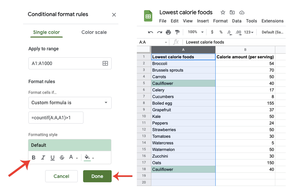 How to highlight duplicates in Google Sheets | Digital Trends