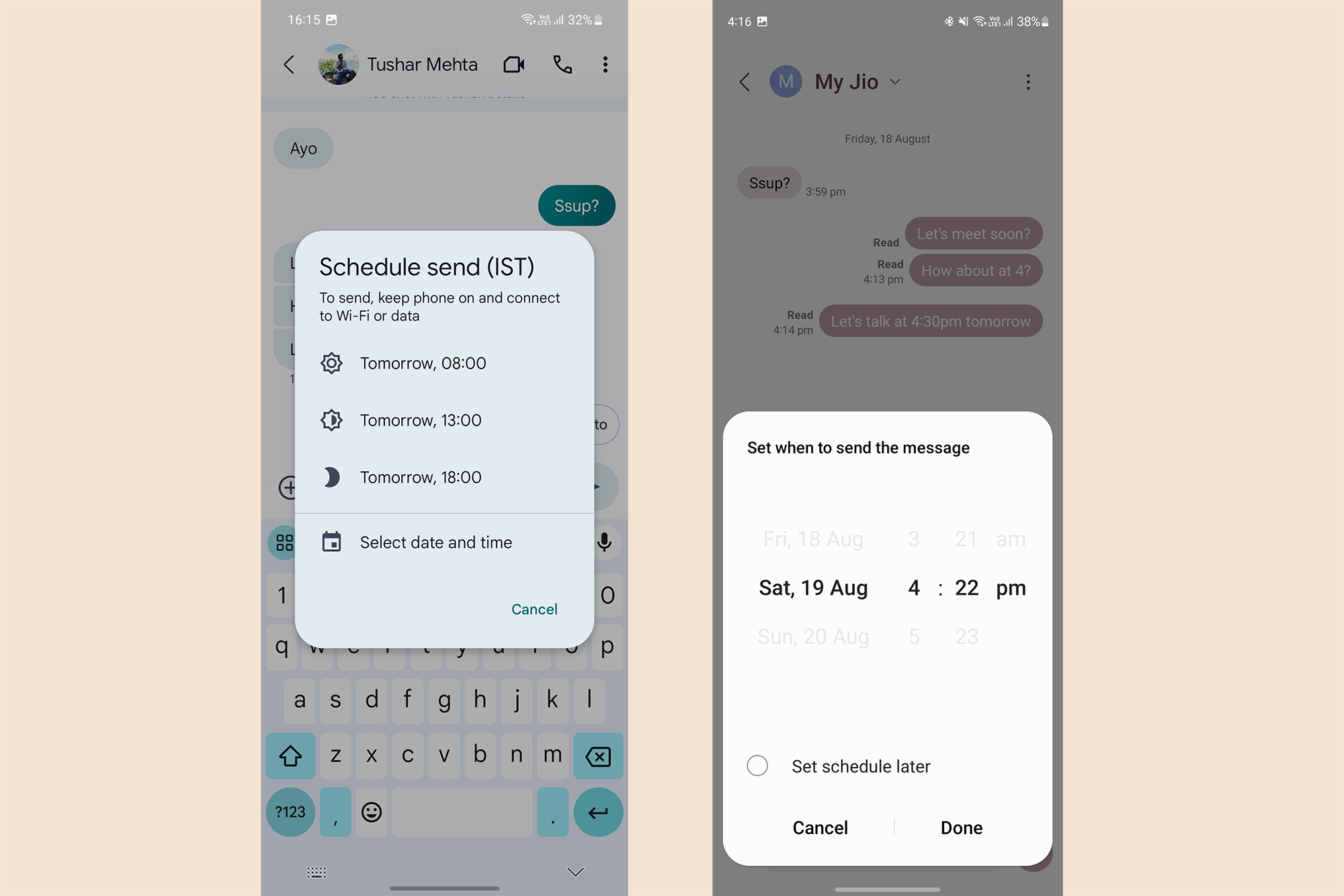 Google Messages vs. Samsung Messages: Which should you use? | Digital ...