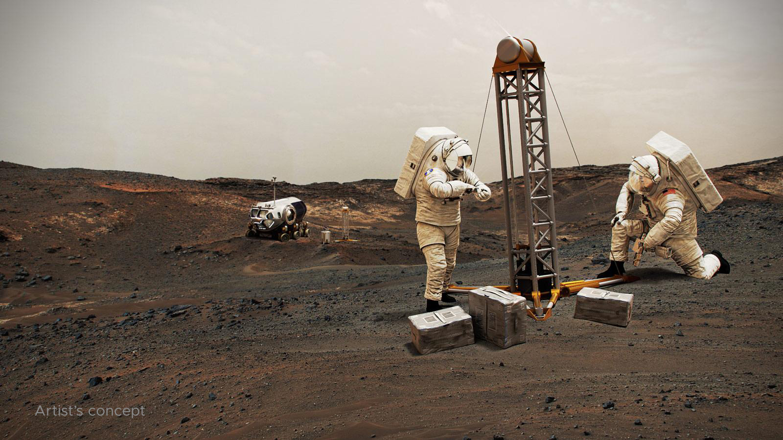 Map of Mars shows the location of subsurface ice | Digital Trends