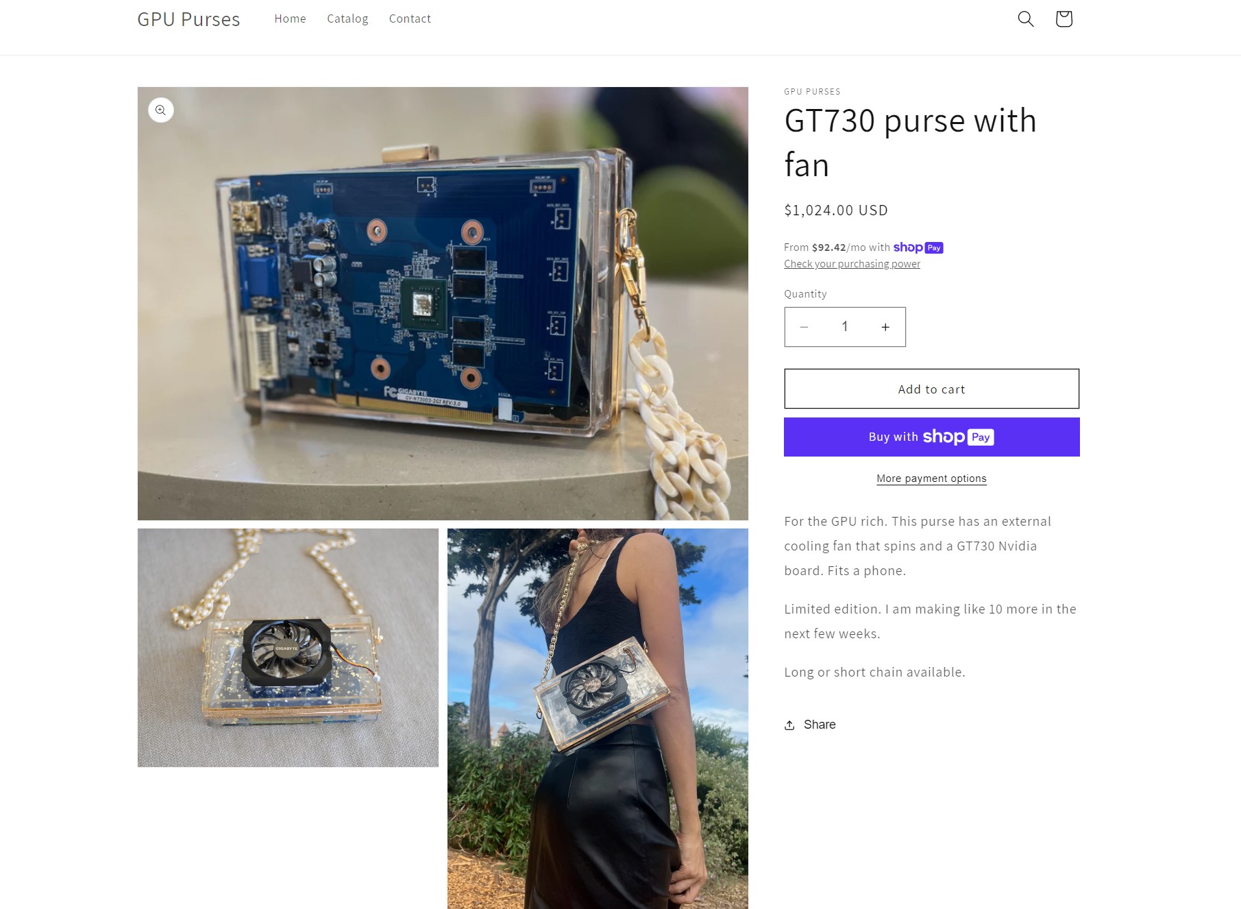 You can make the viral GPU purse for $40 | Digital Trends